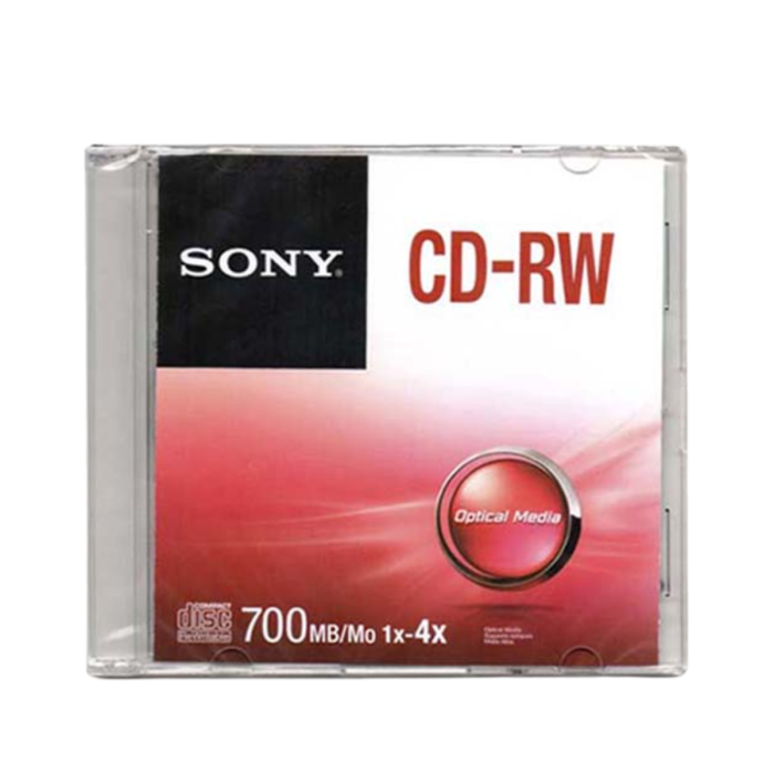 Cd Cd-Rw 700Mb Without Case Sony