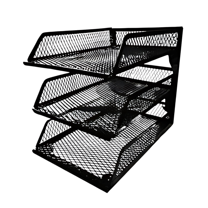 In & Out Tray Metal 3 Layer