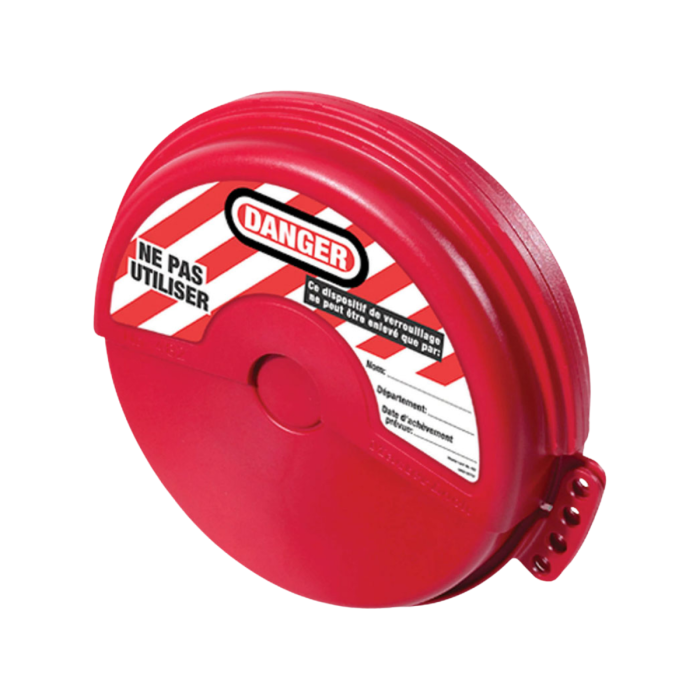 Master Lock 482 Rotating Gate Valve Lockout – Fits 4" to 6.5" Valve ...