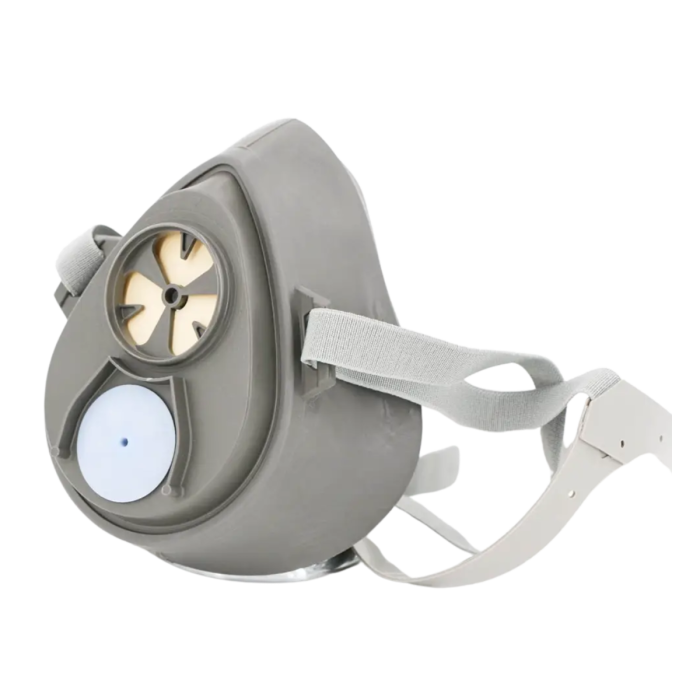 Reusable Single Cartridge Half-Face Piece Respirator, 3M 3200 Medium ...